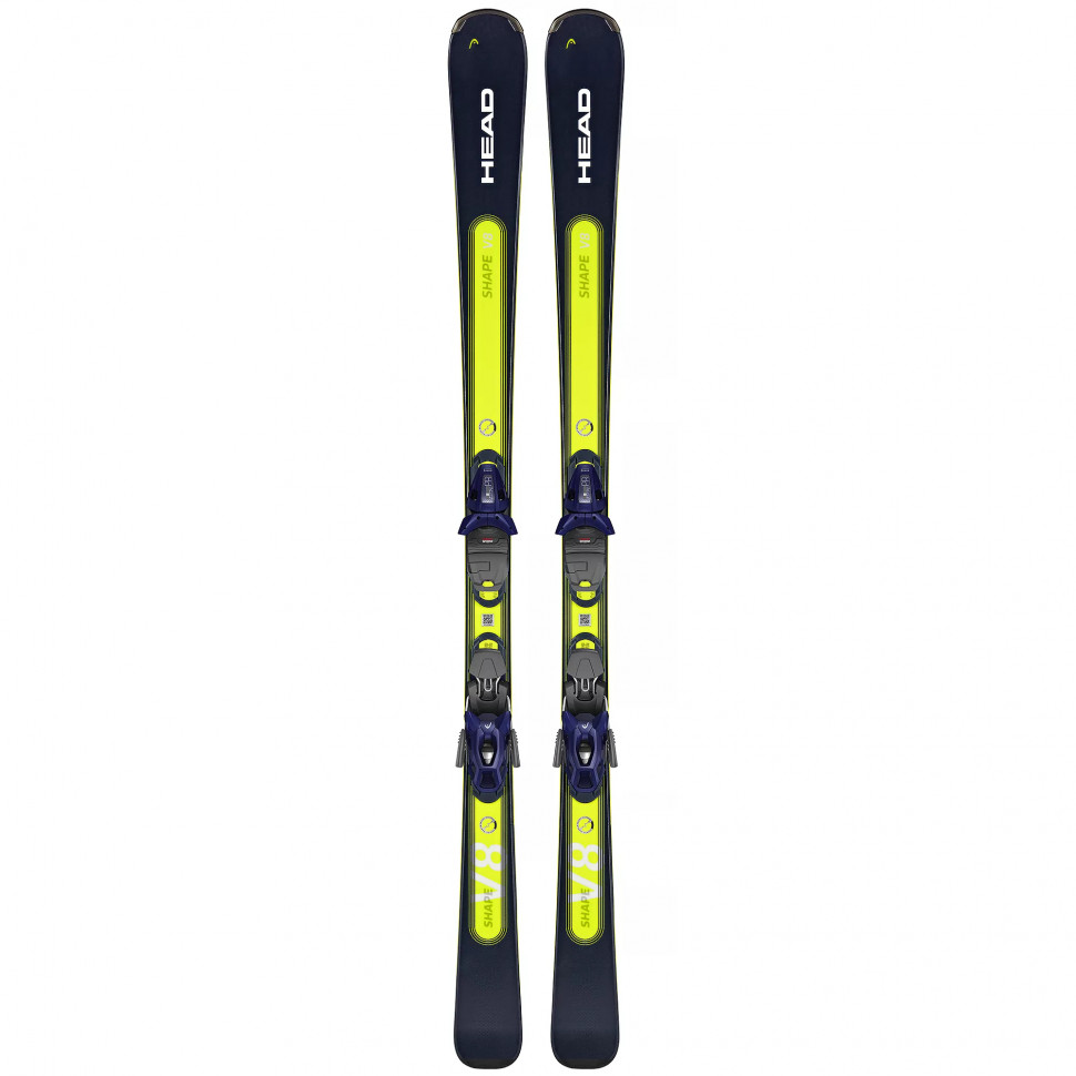 Горные лыжи Head Shape e-V8 black/yellow + крепления PR 11 GW Brake 85 ...