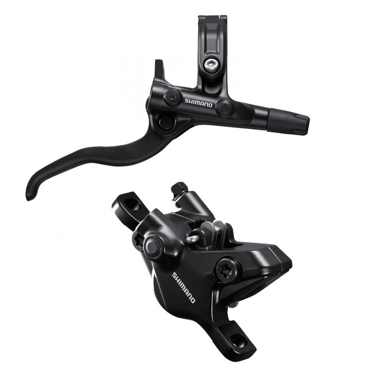 Тормоз диск. гидравл. передний SHIMANO BL-M4100+BR-MT4100 с ручкой ...