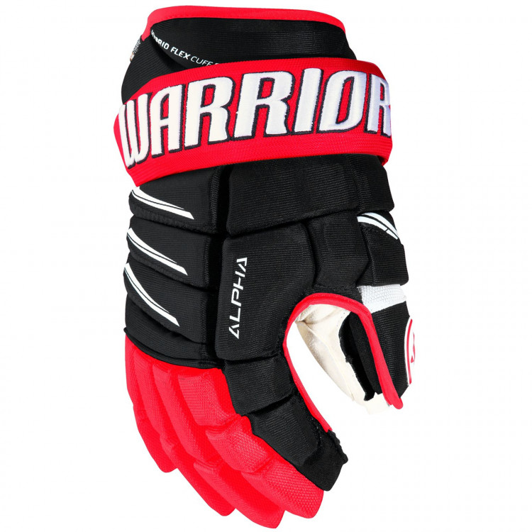 Перчатки Warrior Alpha QX Pro SR black/red/white купить со скидкой в ...