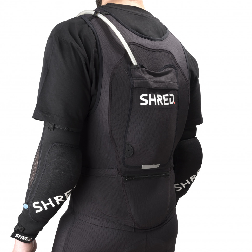 Защита спины Shred Flexi Back Protector Trail Vest купить со скидкой в ...