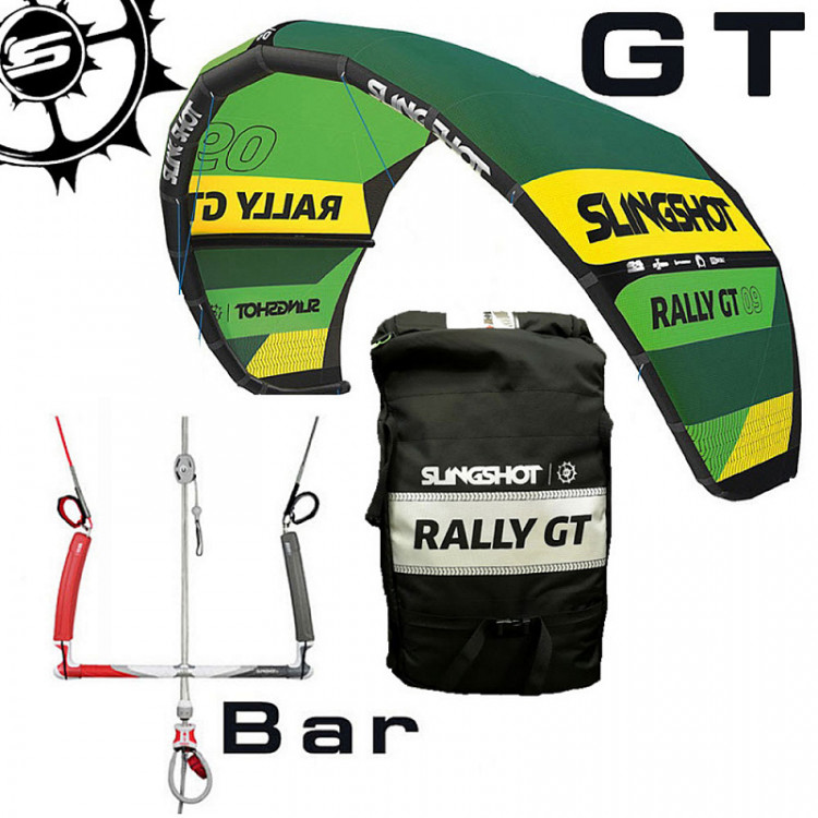 КайтКомплект Slingshot Rally GT 12m + Планка купить со скидкой в ...