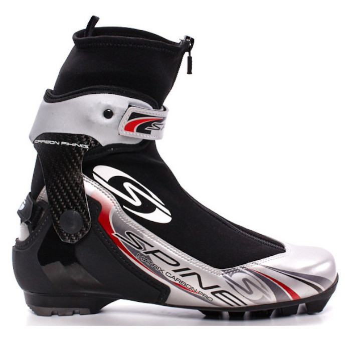 Лыжные ботинки Spine SNS Pilot Matrix Carbon Pro (273K/194/2K) (черный ...
