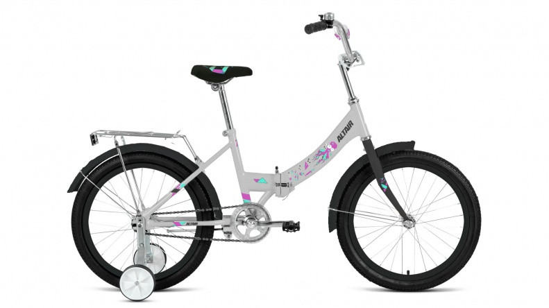 Велосипед Altair City Kids 20 compact grey (2020) купить со скидкой в ...