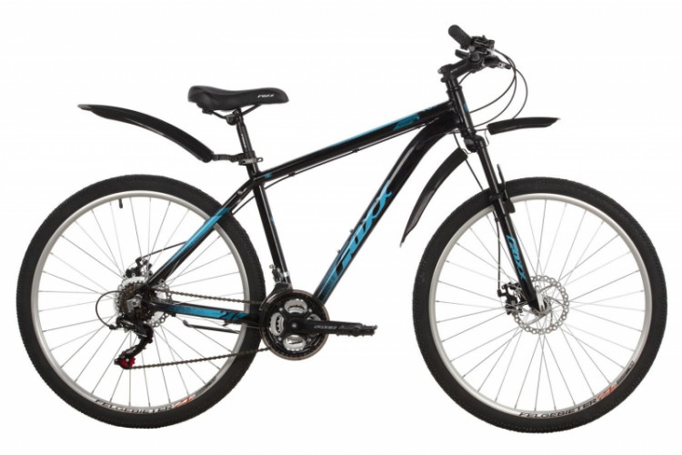 Велосипед Foxx Atlantic D 27.5 черный рама: 20" (2022) купить со ...