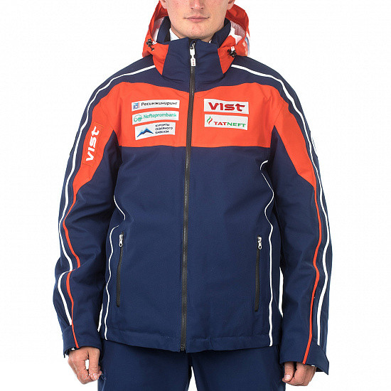 Куртка Vist SASLONG S15U092 INS.SKI JACKET MAN RUSSIA deep ocean-focus ...
