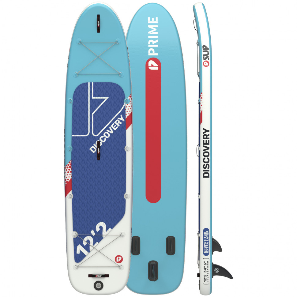 Сапборд Prime Sup Discovery 12'2" x 34" x 6" blue (2023) купить со ...