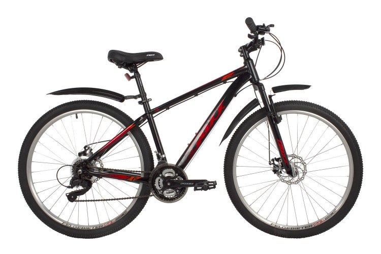 Велосипед Foxx Aztec D 27.5" черный рама 16" (2022) купить со скидкой в ...