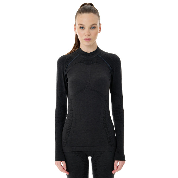 Футболка женская с длинным рукавом Accapi Ergowool Long Sleeve Shirt Iron/Black купить со ...